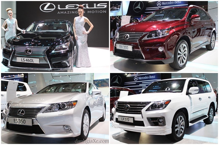 Giá bán chính thức của các dòng xe Lexus chính hãng tại Việt Nam