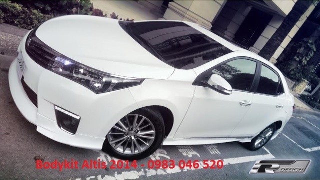 Body kit Corolla Altis 2014 cực đẹp
