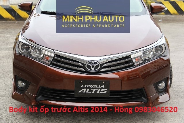 Bodykit Corolla Altis 2014 cực đẹp