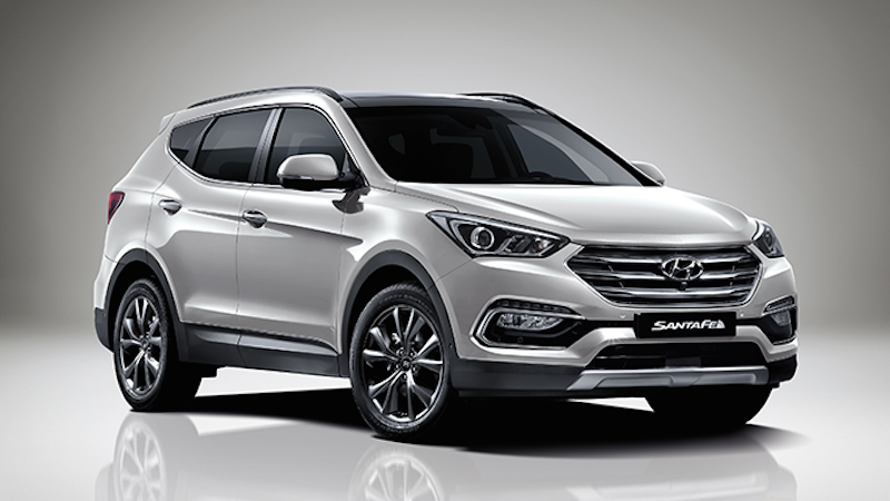 Hình ảnh chi tiết Hyundai Santafe phiên bản facelift vừa ra mắt tại Hàn ...