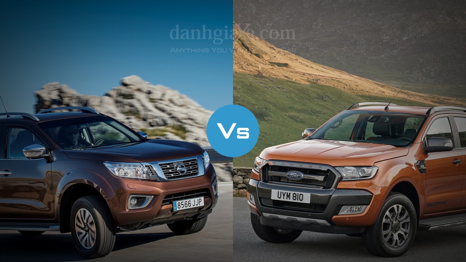 So sánh nhanh Nissan Navara 2015 và Ford Ranger 2016
